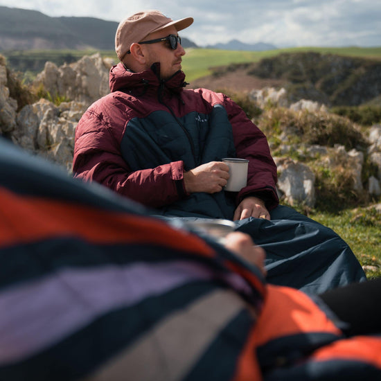 VOITED Slumber Jacket: Tragbare Decke und Schlafsack in einem ...